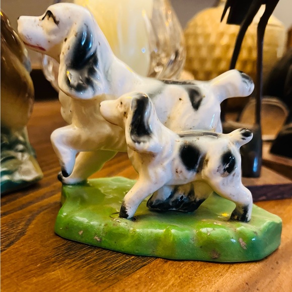 Accents | Antique Ceramic Dog Figurine Set | Poshmark